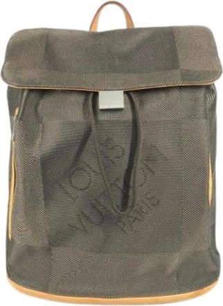 Louis Vuitton unisex, Pre-owned, Vert, Taille: ONE Size Pre-owned Damier Geant Backpack