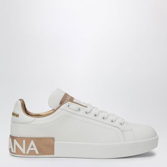 Dolce & Gabbana Sneakers Portofino wei&szlig;/gold