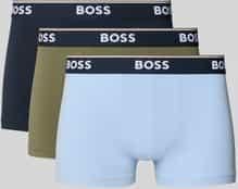 HUGO BOSS Trunks aus Baumwoll-Mix im 3er-Pack Modell TRUNK 3P POWER