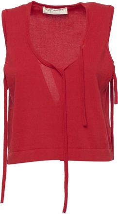 PDR Phisique Du Role Femme, Pulls, Rouge, Taille: 38 FR V-neck Tricots