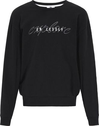 Mymo Sweatshirt M&auml;nner Schwarz