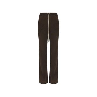 Rick Owens Seidenhose mit lockerer Passform - - Trousers - Damen - Braun - L