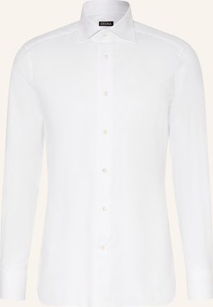 Ermenegildo Zegna Zegna Hemd Extra Slim Fit weiss