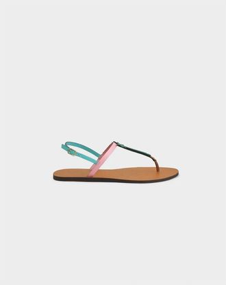 Maneb&igrave; Femme, Chaussures, Vert, Taille: 38 EU Sandales &agrave; bride Canyon en cuir