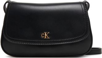 Calvin Klein Handtasche Calvin Klein Ck Flap Camera Bag LV04F3421G Schwarz