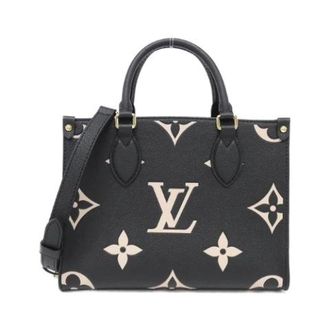 Louis Vuitton Pre-owned OnTheGo Monogram Empreinte Bag - - Pre-owned - Damen - Schwarzk - ONE SIZE