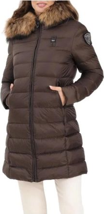 Blauer Damen, Mäntel, Braun, XSGröße