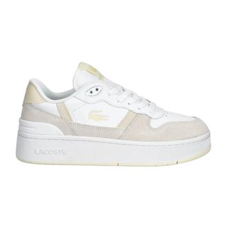 Lacoste T-Clip Plateau-Sneakers - - Shoes - Damen - Wei&szlig; - 37 EU
