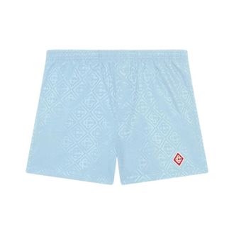 Casablanca Homme, Sous-v&ecirc;tements, Bleu, Taille: XL Monogram Jacquard Swim Shorts