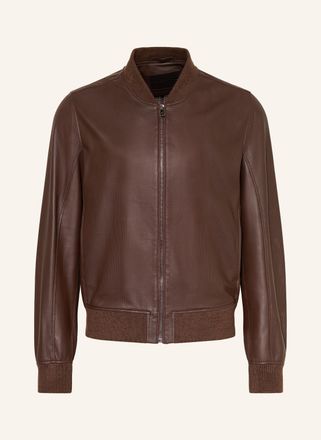 Manzoni24 Manzoni 24 Lederblouson braun