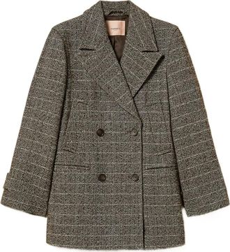 Twinset Damen, Jacken, Grau, SGröße