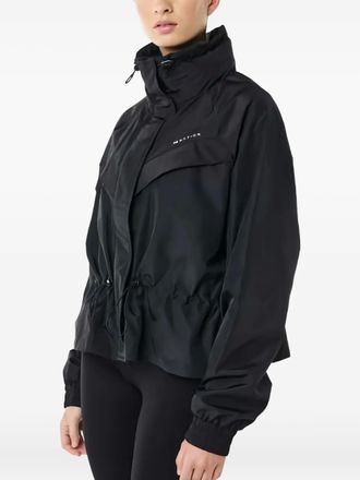 P.E Nation Shelter Oversized-Jacke mit Stehkragen - Schwarz