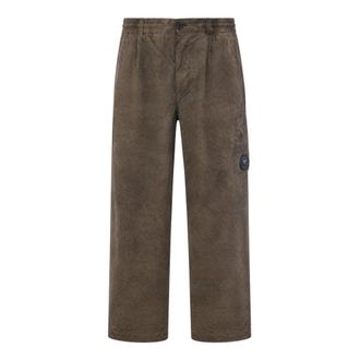 C.P. Company Straight Leg Hosen - - Trousers - Herren - Braun - M