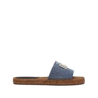 Dolce & Gabbana Femme, Chaussures, Bleu, Taille: 36 EU Espadrilles