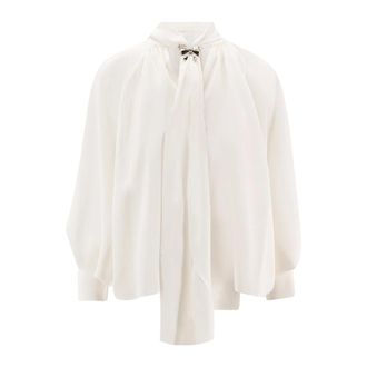 Max Mara Leonida Blouse - - Blouses & Shirts - Damen - Wei&szlig; - M