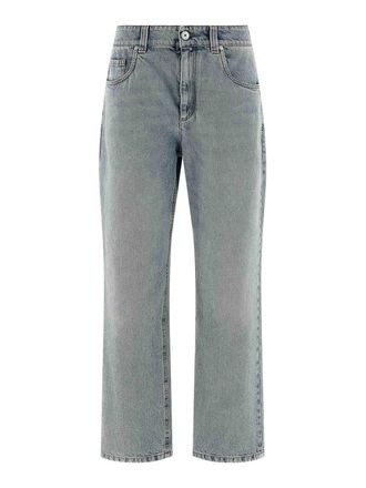 Brunello Cucinelli Jean Droit - Bleu Clair