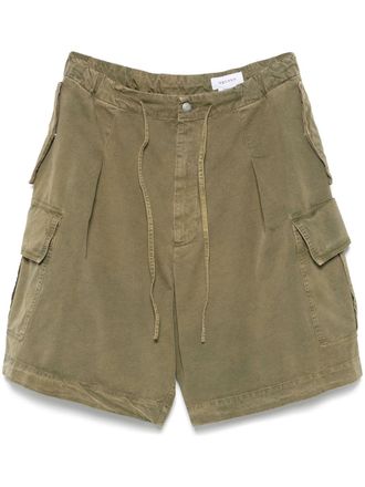 Alexander McQueen short à poches cargo - Vert
