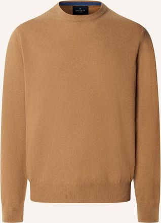Hackett Pullover Merino Cash Mix Crew beige