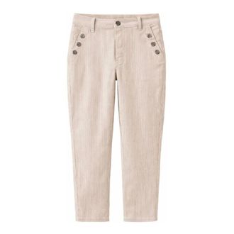 2-Biz Femme, Pantalons, Beige, Taille: 38 FR Pantalon Corsaire
