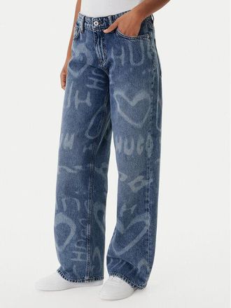 HUGO BOSS Jeans Gamala 50553051 Blau Baggy Fit