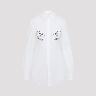 Jean Paul Gaultier Needless Flock Shirt