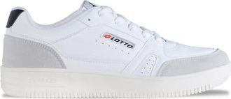 Lotto Avenor - Baskets Unisexes - Blanc/Gris - Taille 42 EU, White Lt Grey, 42 EU