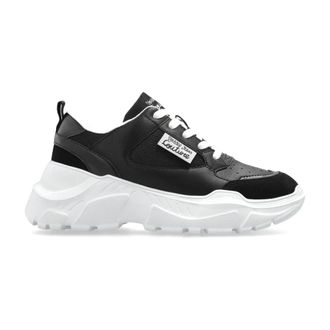 Versace Jeans Couture Sneakers mit Logo - - Shoes - Damen - Schwarzk - 38 EU