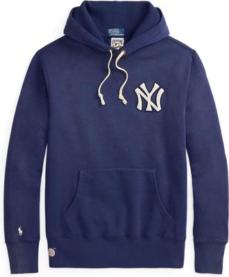 Ralph Lauren Softer Hoodie mit New York Yankees-Aufn&auml;her in