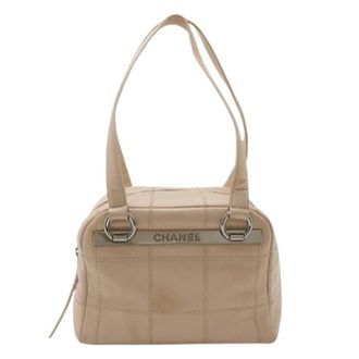 Chanel Pre-owned Vintage Ledertasche - - Pre-owned - Damen - Beige - ONE SIZE