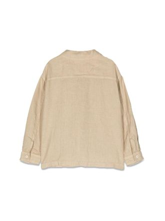 Aspesi 100% Linen Shirt Jacket - Beige