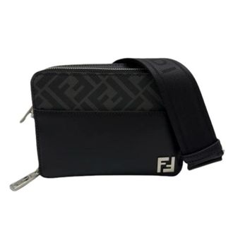 Fendi Pochette bandouli&egrave;re Pre-owned - Femme - Pre-owned - Noir - Taille: ONE Size