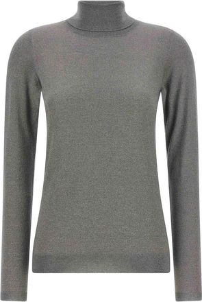 Brunello Cucinelli Rundhalspullover - Grau