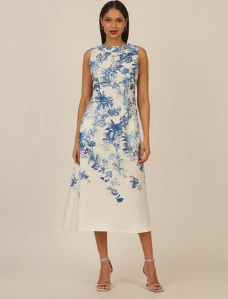 Mint & Mia Sommerkleid mit Blumendruck