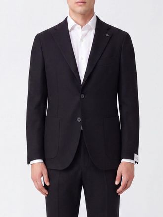 Tagliatore Einreihiger Woll-Kaschmir-Blazer mit Spitzrevers
