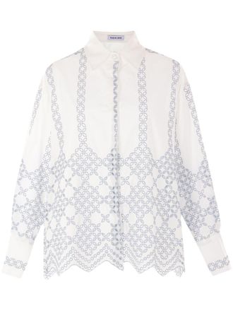 Raquel Diniz chemise Bahia - Blanc