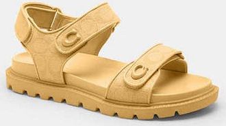 Coach Brynn Sandale Aus Signature-Canvas