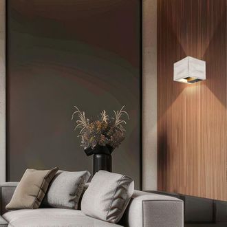 Globo Lighting Wandlampe Wandleuchte Flurlampe led Treppenhauslampe Licht verstellbar h 9,8 cm