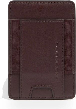 Piquadro MagSafe Leder Kartenetui Kreis mit RFID-Schutz - - Accessories - Damen - Rot - ONE SIZE
