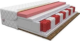 Selsey Ryan - Taschenfederkernmatratze mit Kokos und Viscoschaum, 160x200 cm