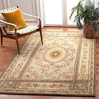 Safavieh Tapis Multifonction intérieur/extérieur en polypropylène tissé Crème/Bleu 160 x 230 cm