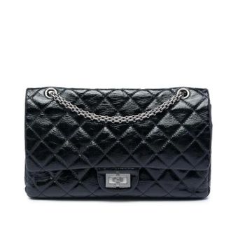Chanel Pre-owned Cuir sacs-chanel - Femme - Pre-owned - Noir - Taille: ONE Size