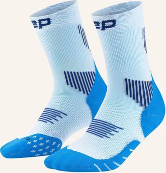 CEP Cep Laufsocken Core Run Compression Mid Cut Mid Cushion blau