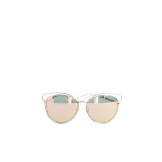 Dior Pre-owned Vintage Sonnenbrille aus Metall - - Pre-owned - Damen - Rosa - ONE SIZE