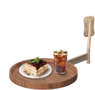 Generico Wandmontierter Tisch, Seitentisch, Wandmontage, Wohnzimmer-Schreibtisch, 180 ° drehbar, moderne Beschreibung