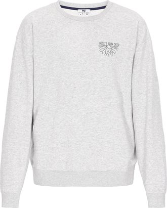 Mymo Sweatshirt M&auml;nner Graumelange