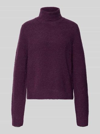 HUGO BOSS Turtleneck aus Wolle Kaschmir mit Rollsaum