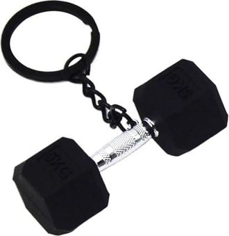 Generico Change Charm, porte-cl&eacute;s dhalt&egrave;res de gymnastique - Petite cha&icirc;ne cl&eacute; de gymnastique dr&ocirc;le - Pendentif de portefeuille cr&eacute;atif, ornement r&eacute;sistant &agrave; l