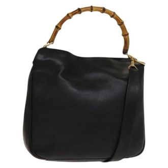 Gucci Pre-owned Cuir sacs-main - Femme - Pre-owned - Noir - Taille: ONE Size