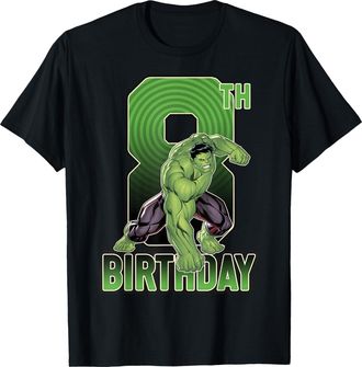 MARVEL Hulk Smash 8th Birthday T-Shirt