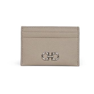 Ferragamo Gancini Kartenetui - - Accessories - Damen - Grau - ONE SIZE